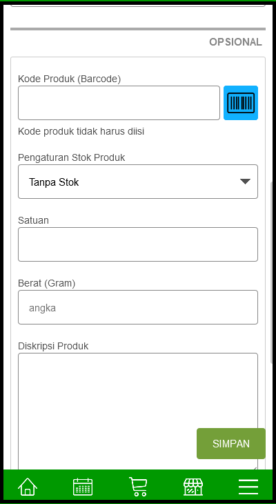 Panduan Tambah Produk - Blog Aplikasir