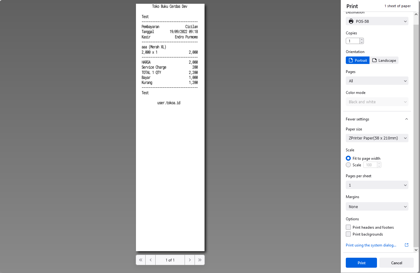 Panduan Instal Printer Struk Thermal di Komputer - Blog Aplikasir