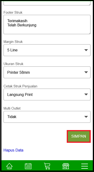 Panduan Mencetak Langsung Struk Penjualan - Blog Aplikasir