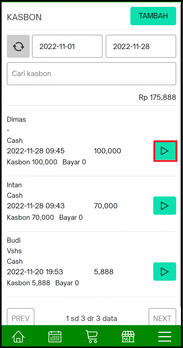 Panduan Mencatat Kasbon - Blog Aplikasir