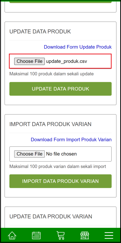 Panduan Update Data Produk - Blog Aplikasir