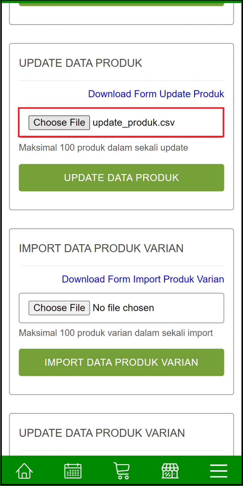 Panduan Update Data Produk - Blog Aplikasir