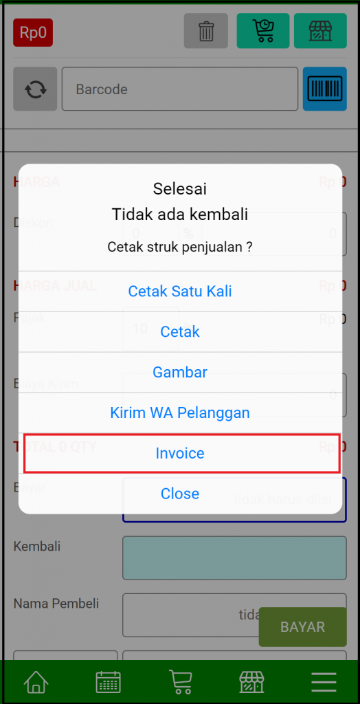 Panduan Cetak Invoice - Blog Aplikasir