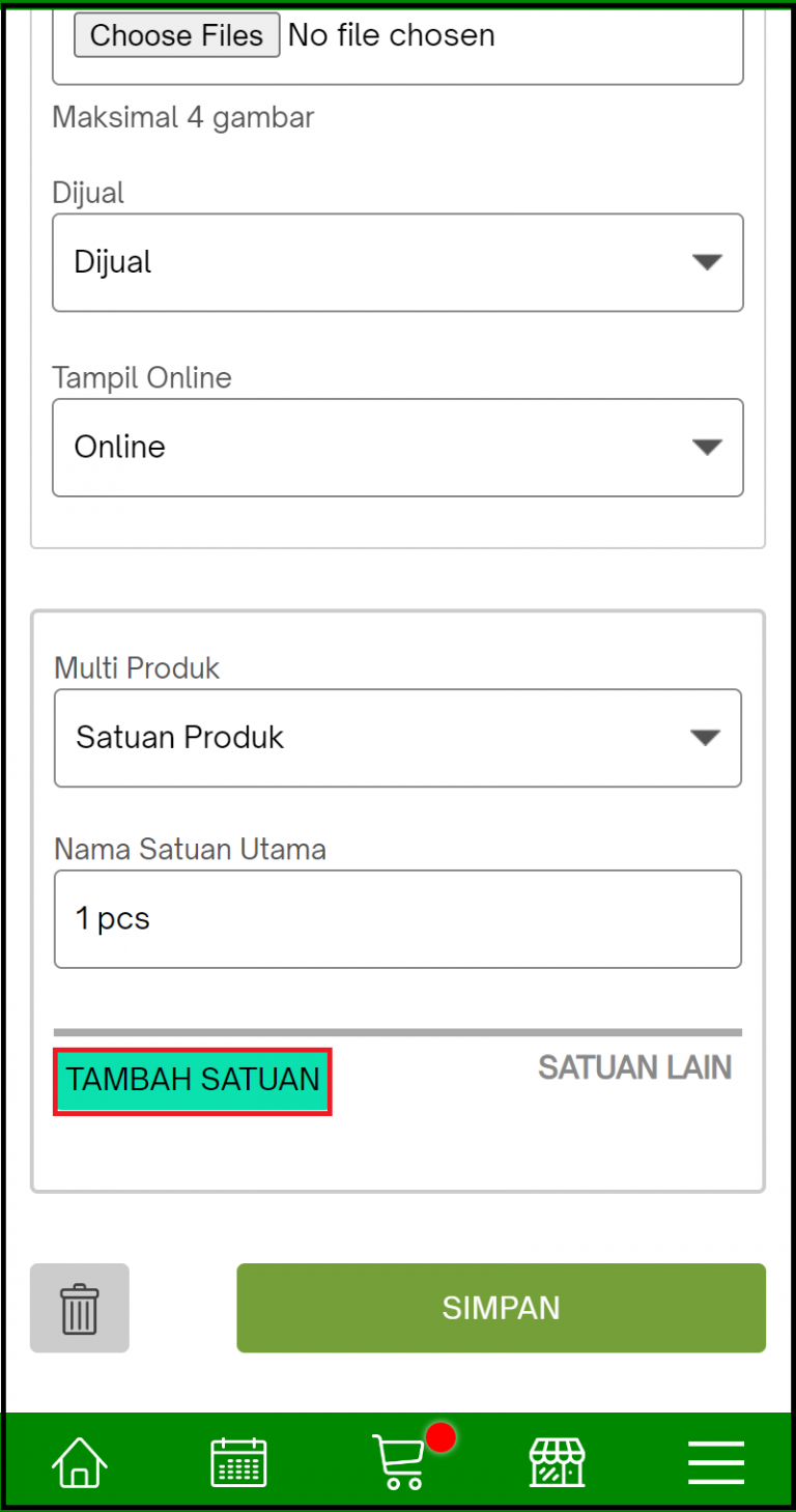 Panduan Produk Multisatuan Aplikasir - Blog Aplikasir