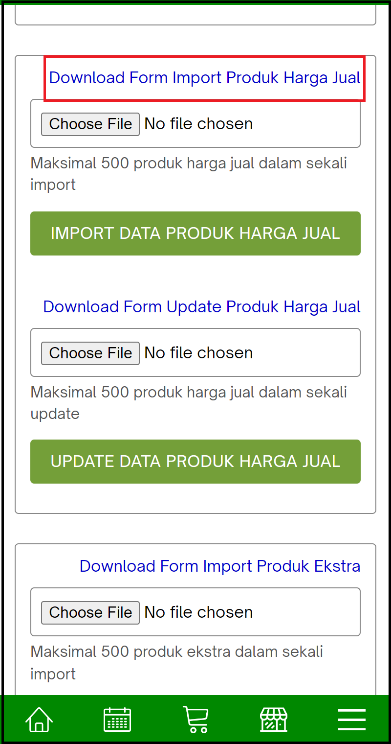 Panduan Export Import Produk Varian Harga Jual - Blog Aplikasir
