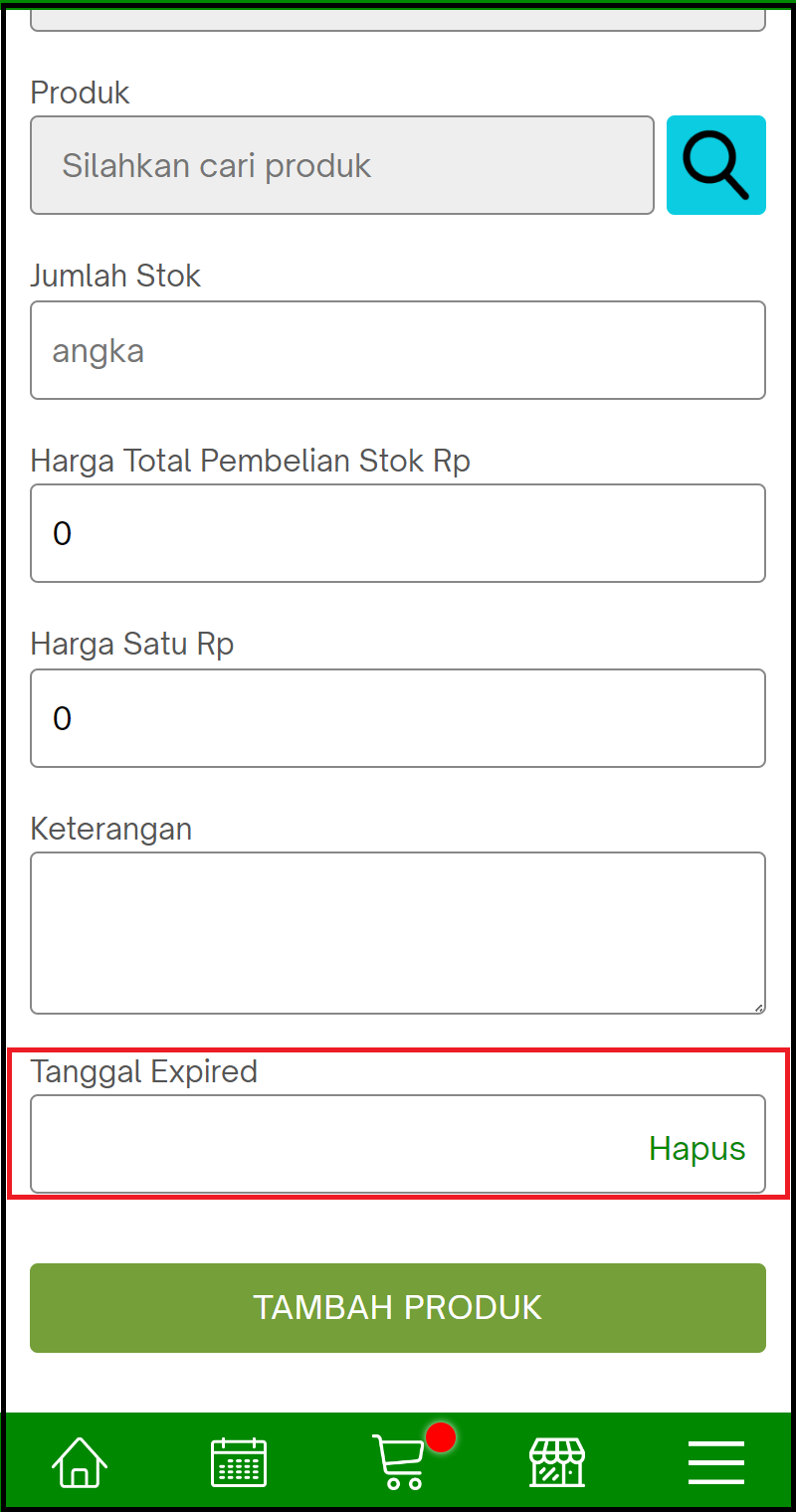 Panduan Expired Produk - Blog Aplikasir
