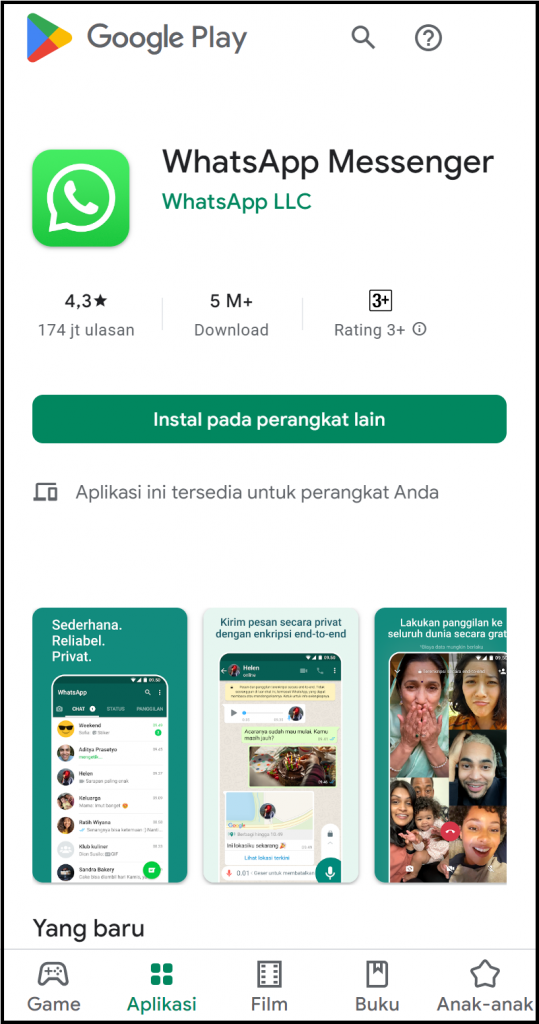 5 Aplikasi Chat Populer di Indonesia - Blog Aplikasir