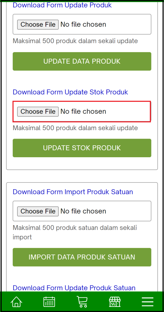 Panduan Update Stok Produk - Blog Aplikasir