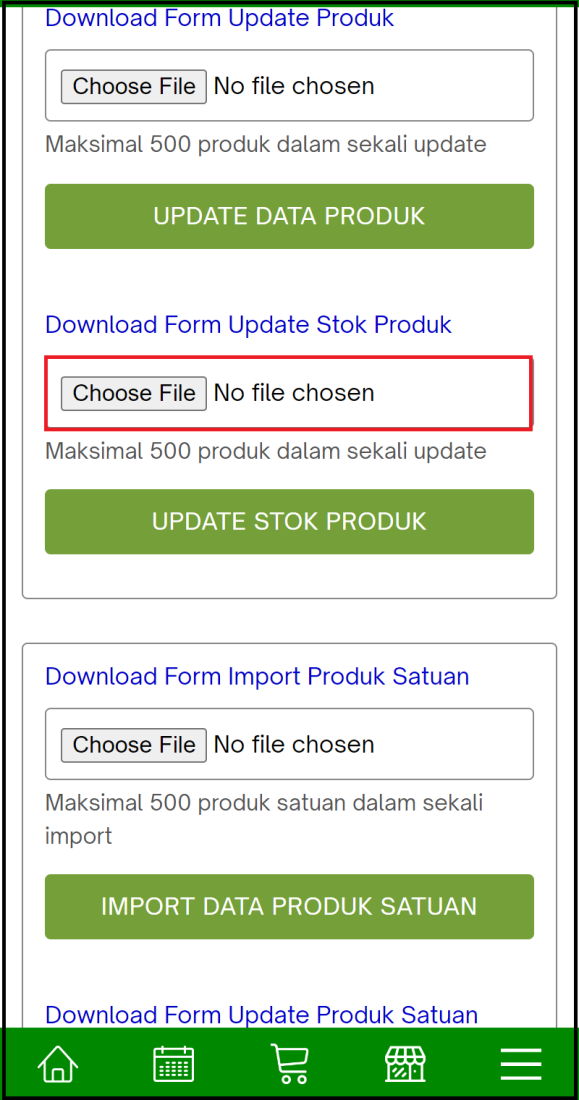Panduan Update Stok Produk - Blog Aplikasir