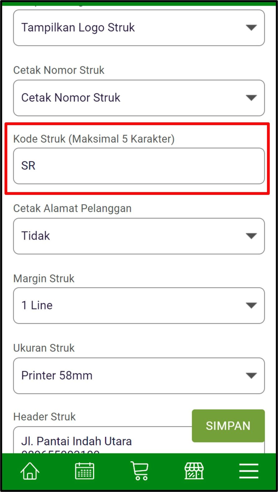 Panduan Kode Struk - Blog Aplikasir